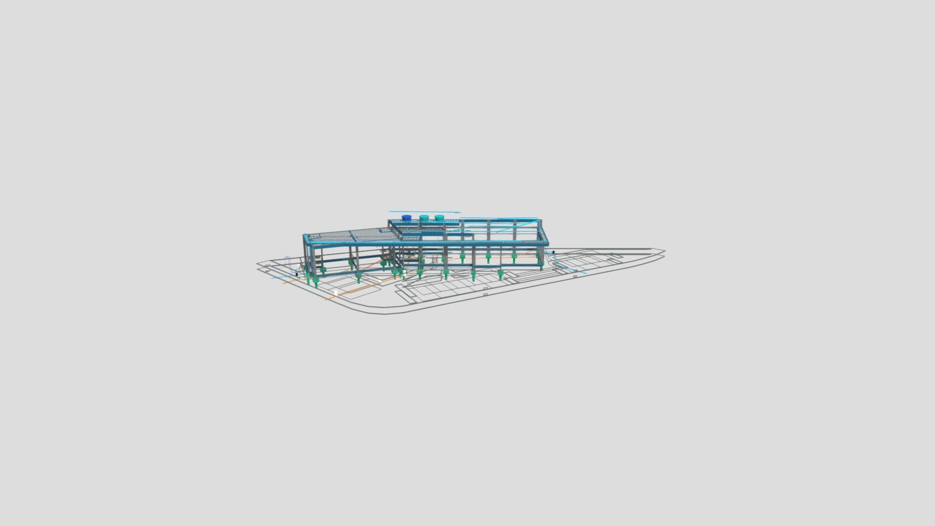 Farma Store - Estrutural + Hidrossanitário - Download Free 3D model by ...