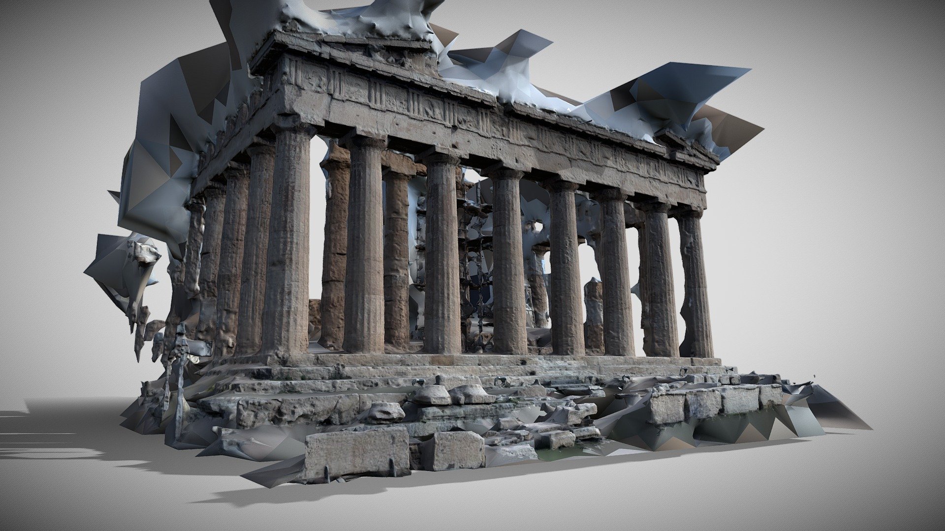 Parthenon_Rc_1 - 3D model by alafranga [0c98ccc] - Sketchfab