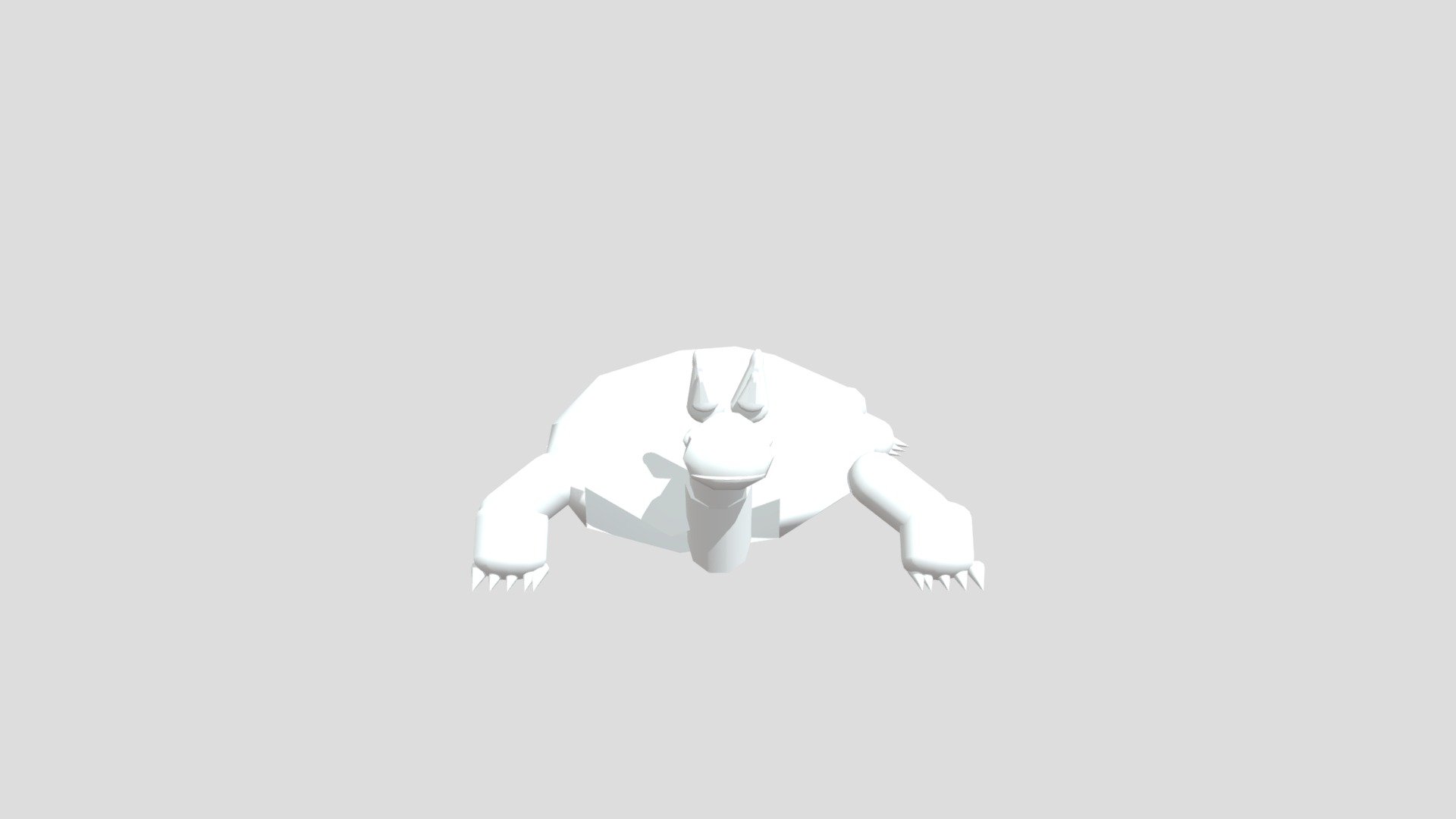Turtle with bunny ears - Download Free 3D model by diana.c2005 [0c9c296 ...