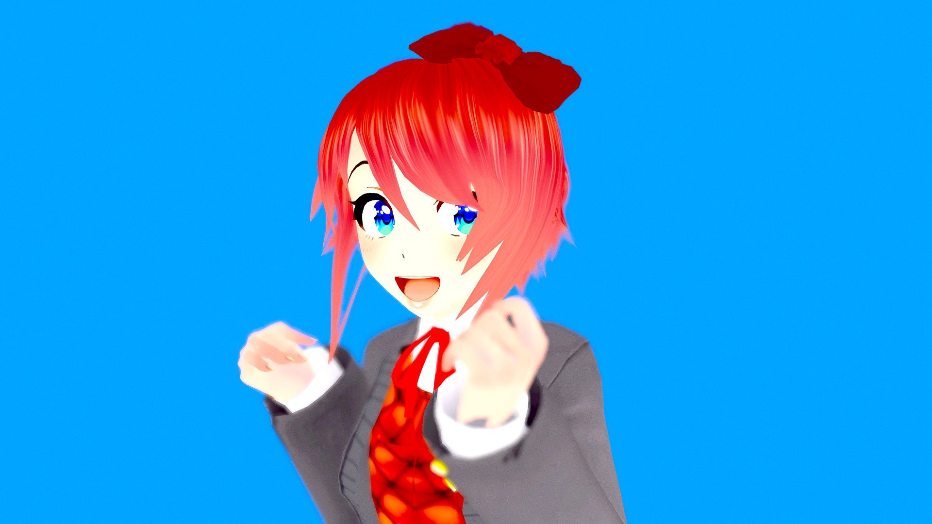Sayori - 3D model by whytho11123 [0c9cf9d] - Sketchfab