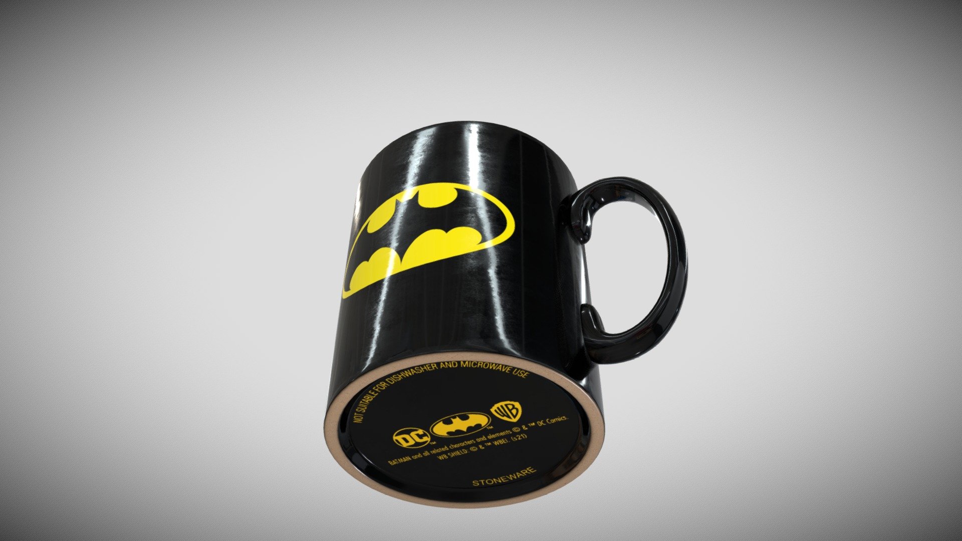Batman Drinking Mug ZillaQuazar - Download Free 3D model by ZillaQuazar ...