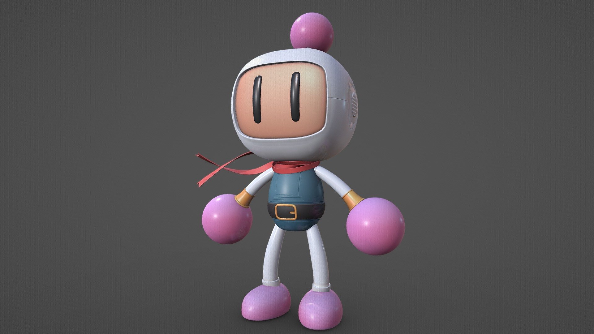 Bomberman - 3D model by Stian.3d (@ChillMac) [0c9fd68] - Sketchfab
