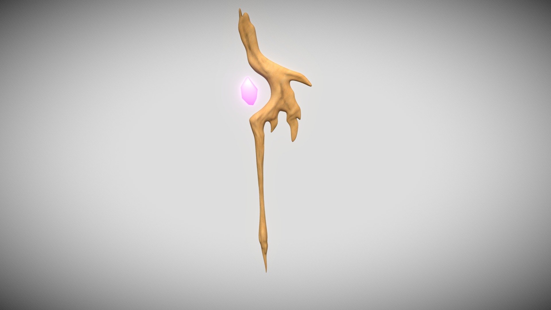 Baculo de mago - 3D model by znoperto [0ca0ad3] - Sketchfab