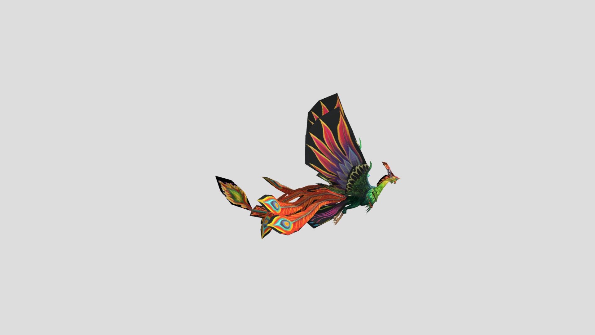 phoenix-bird - Download Free 3D model by zakyora the clown (@zakyora ...