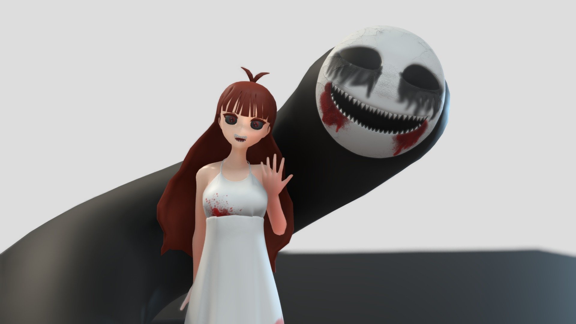 Monster Girl - 3D model by Mario Cantisani (@mcantisani) [0ca3268 ...
