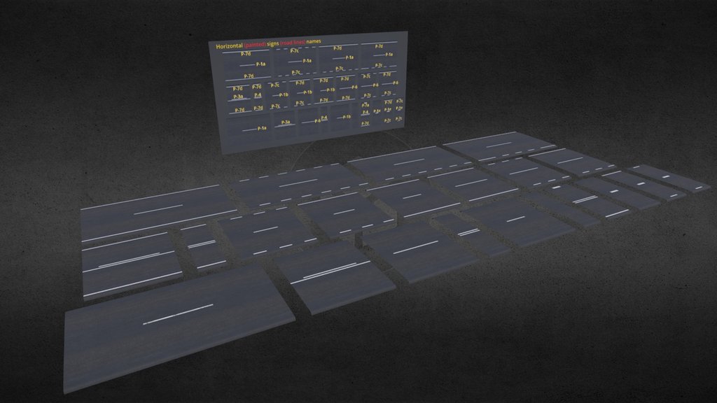 road - A 3D model collection by djdaimond610 - Sketchfab