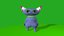 Bipedal Cat Rigged and Animated - Download Free 3D model by DreamNoms ...