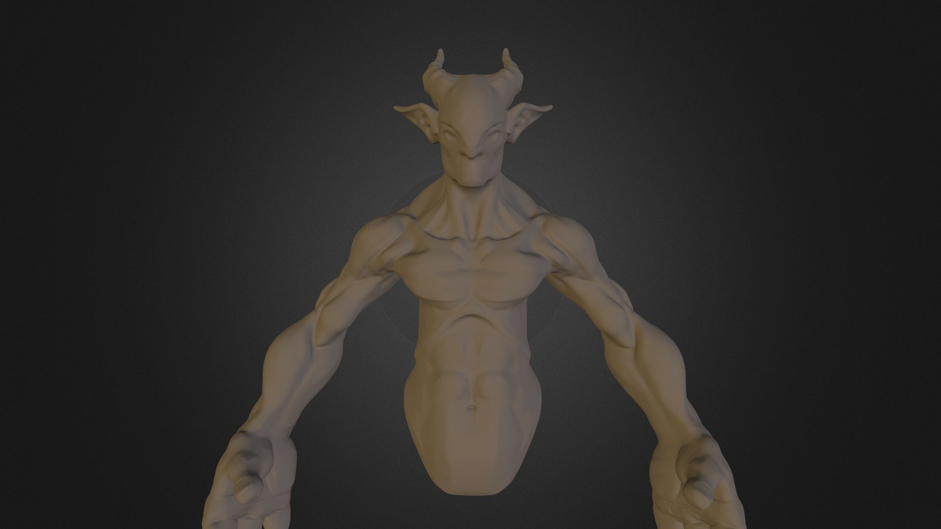 Stylized Anatomy Sculpt - 3D model by nickrutledge [0ca49fe] - Sketchfab