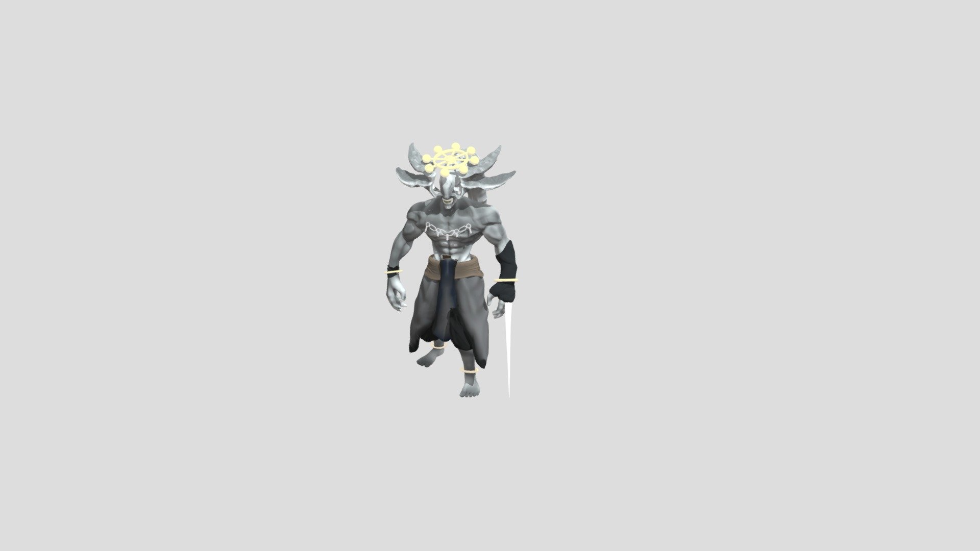 Mahoraga_ Attack - 3D model by npmm [0ca650b] - Sketchfab