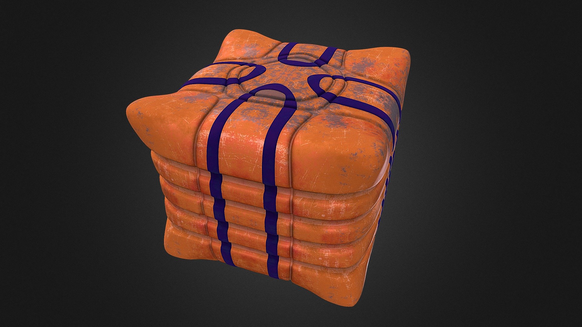 Texturized Worn Surface Cube - Download Free 3D model by VHM777 ...
