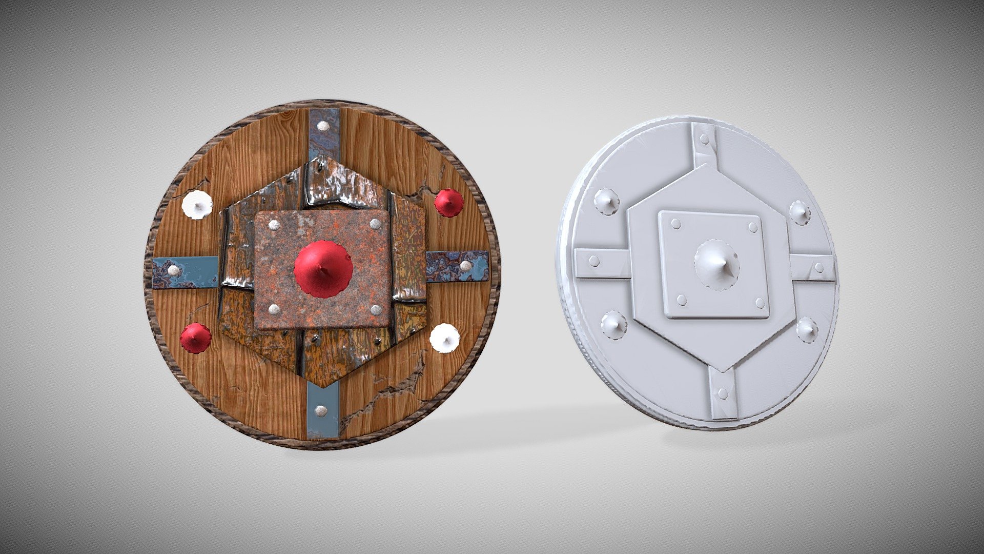 Shield - Download Free 3D model by TurtleTeam111 (@Lukymas) [0ca8f38 ...