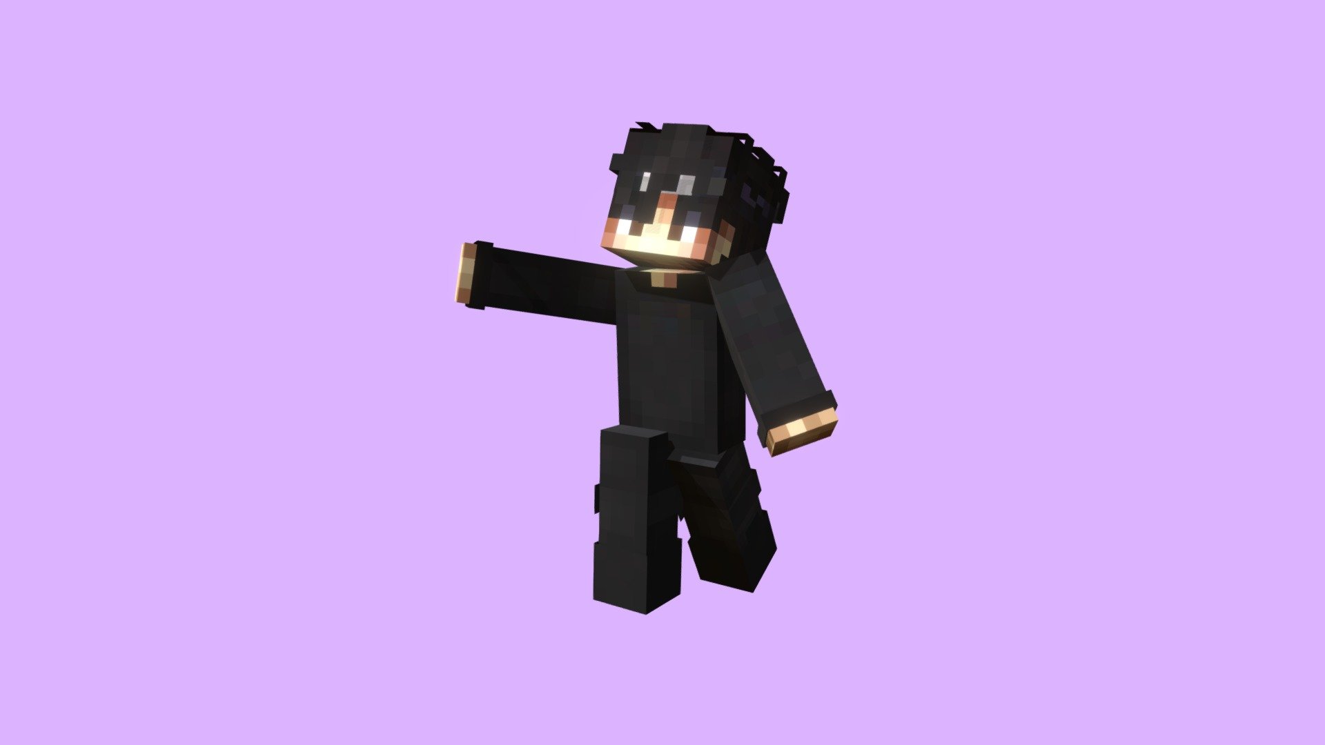 Endrown's Minecraft Skin - 3D model by endrown [0ca907d] - Sketchfab