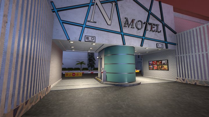 Motel 3D models - Sketchfab