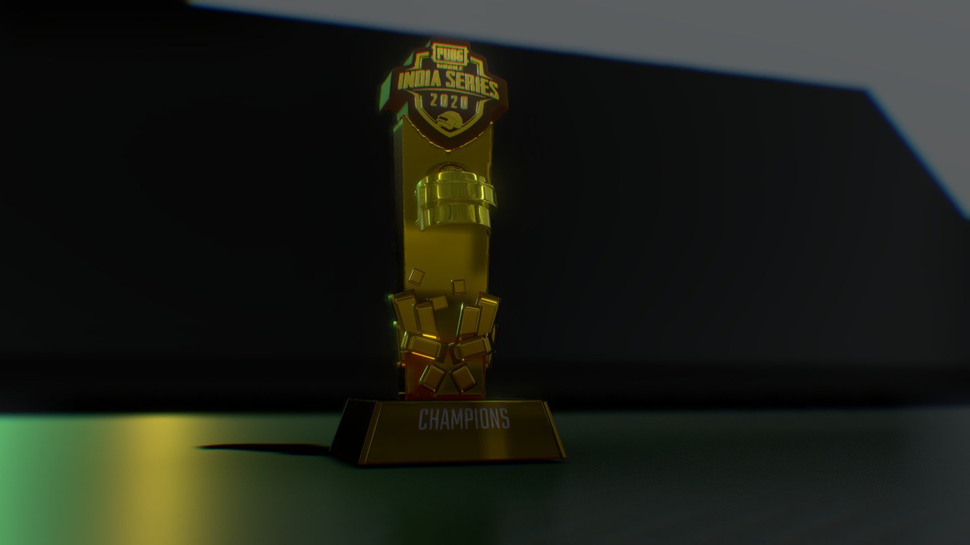 PUBG MOBILE INDIA SERIES 2020Trophy - 3D model by sc4rspy [0caa5f7 ...