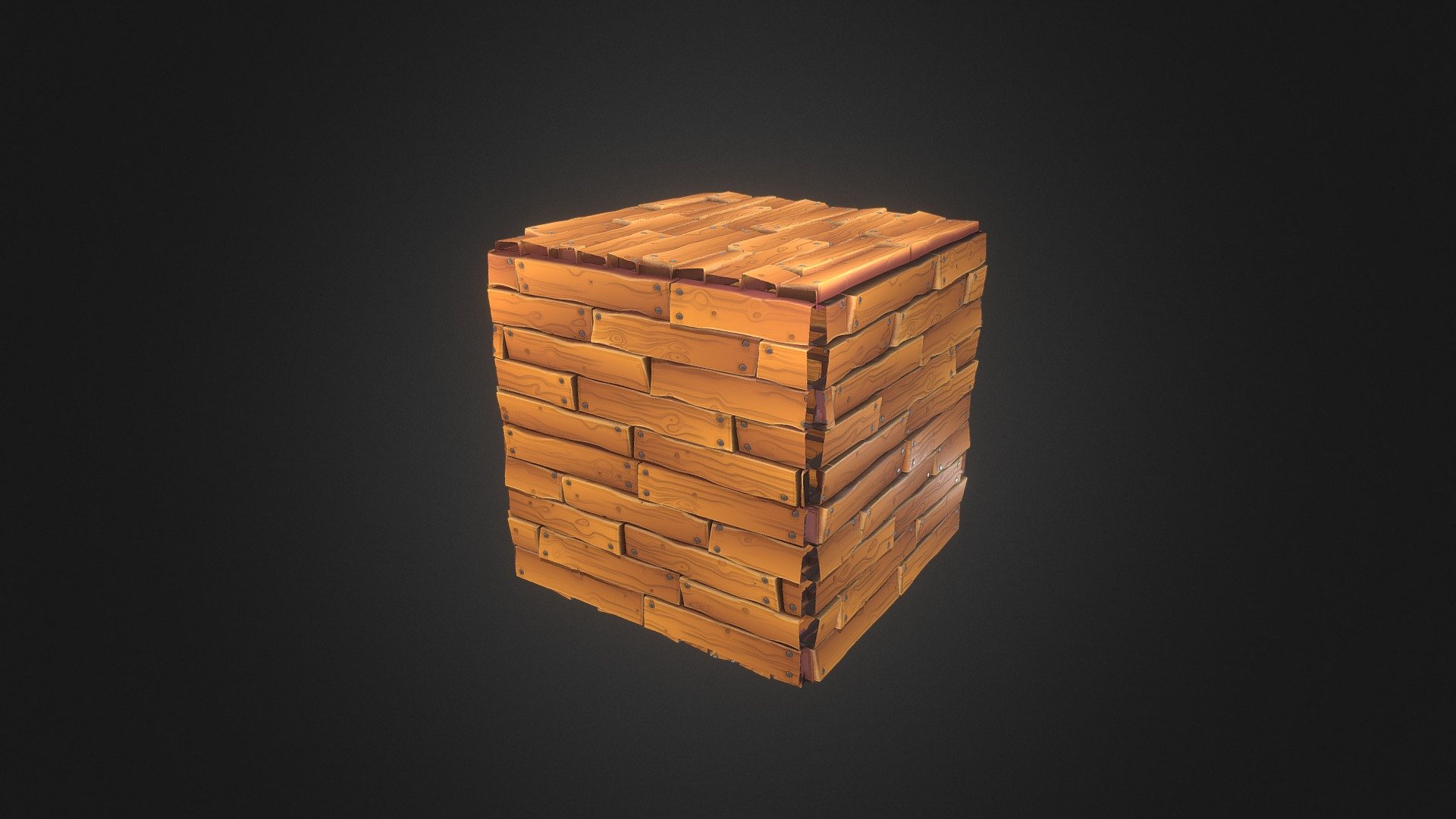 Stylized Wood Planks Material - 3D model by Alexaha322 [0cab020 ...