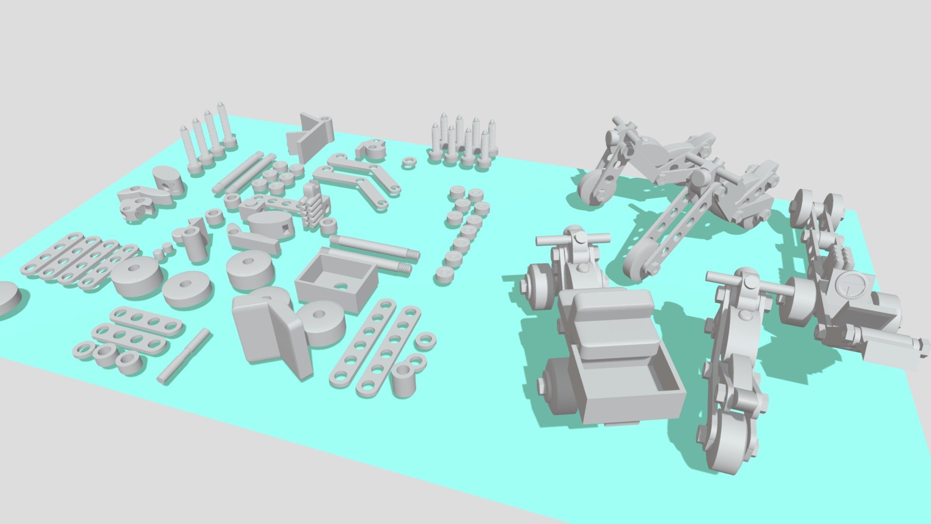 TOY bike chopper dragster 3d printing - Download Free 3D model by Configcars : maxipano360@gmail ...