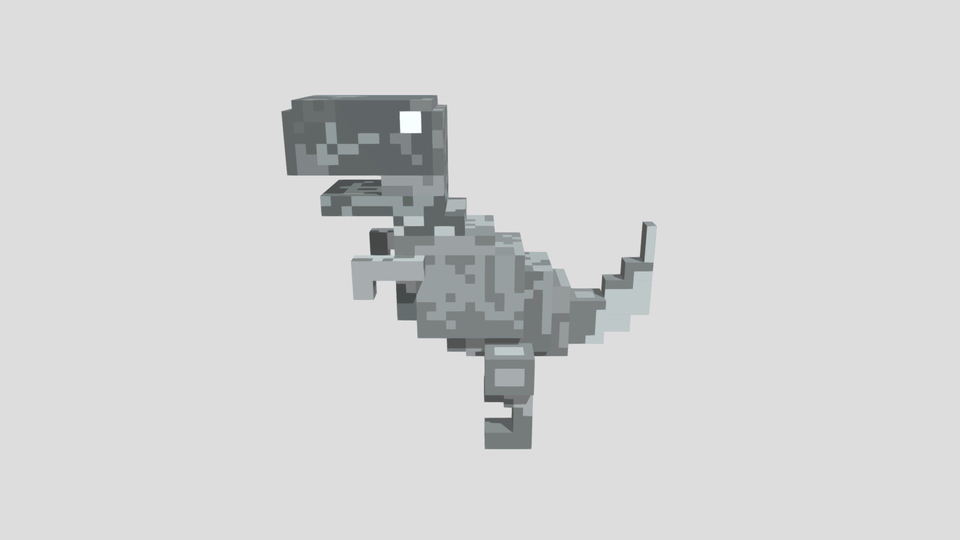Dino Game 3d Model (remastered) - Download Free 3D model by Microwaved ...