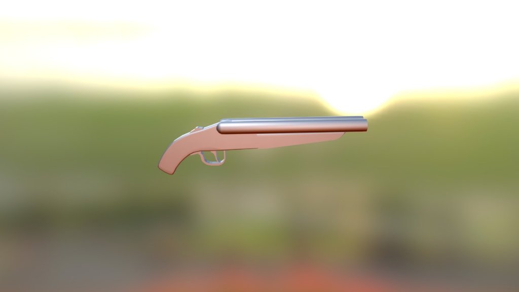 Gun - 3D model by Arrison [0cacc73] - Sketchfab