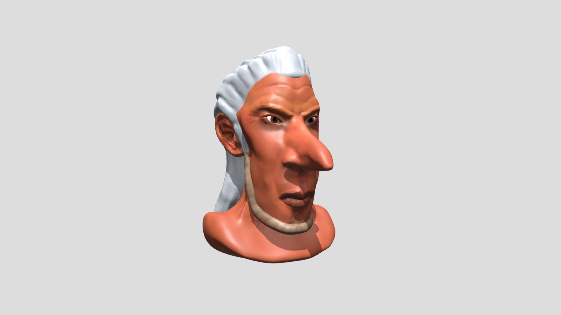Old Villain Face - 3D model by winanm [0cb02cf] - Sketchfab