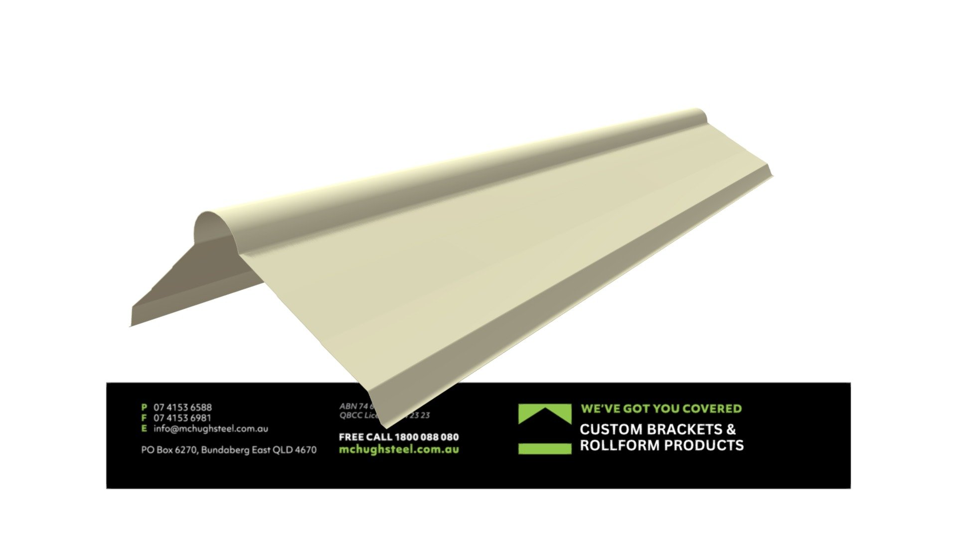 RCCC Roll Top Ridge Classic Cream - 3D model by mchughsteel [0cb0605 ...