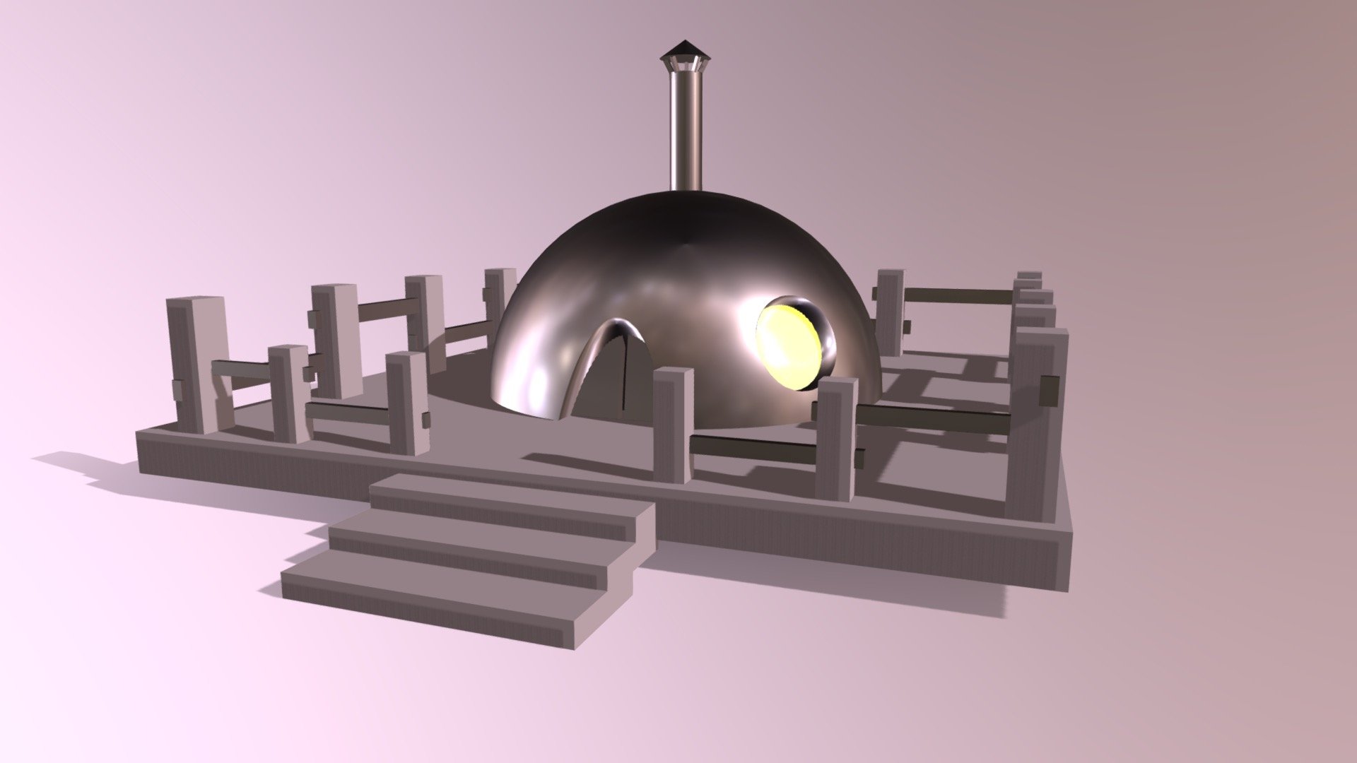 Sci- Fi-cottage - Download Free 3D model by AVZ (@micropalaeontology ...