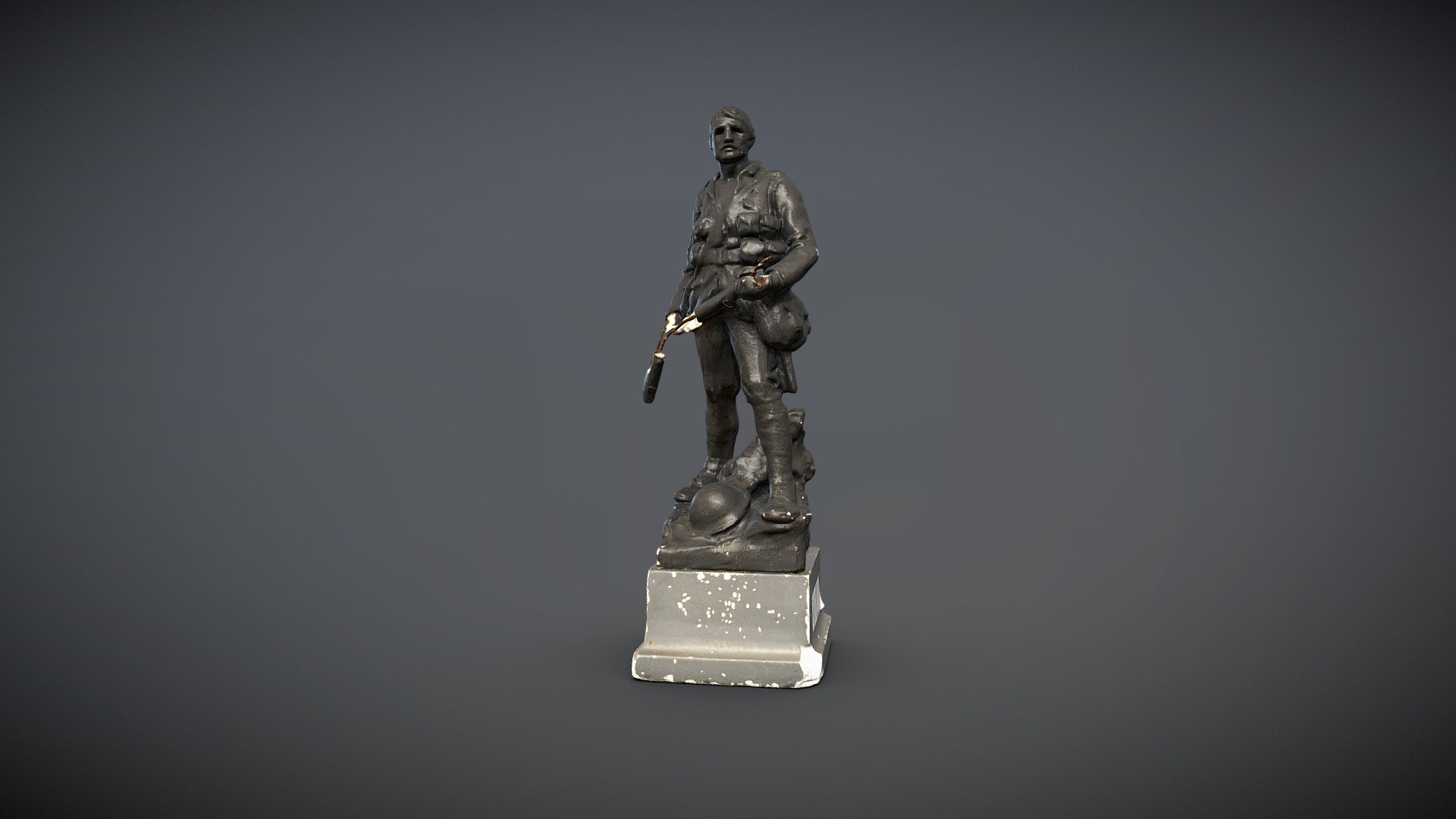 Plaster and wire maquette circa 1920 - 3D model by propmaster [0cb13a5 ...