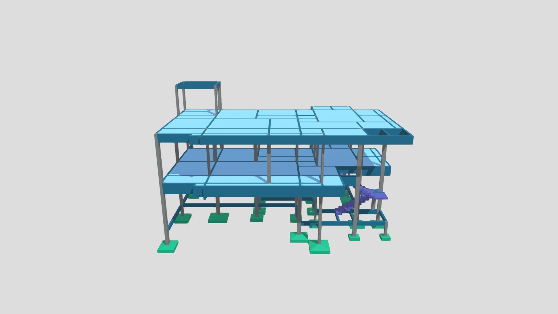 ESTRUTURA MARCELO - Download Free 3D model by RN Estrutural ...