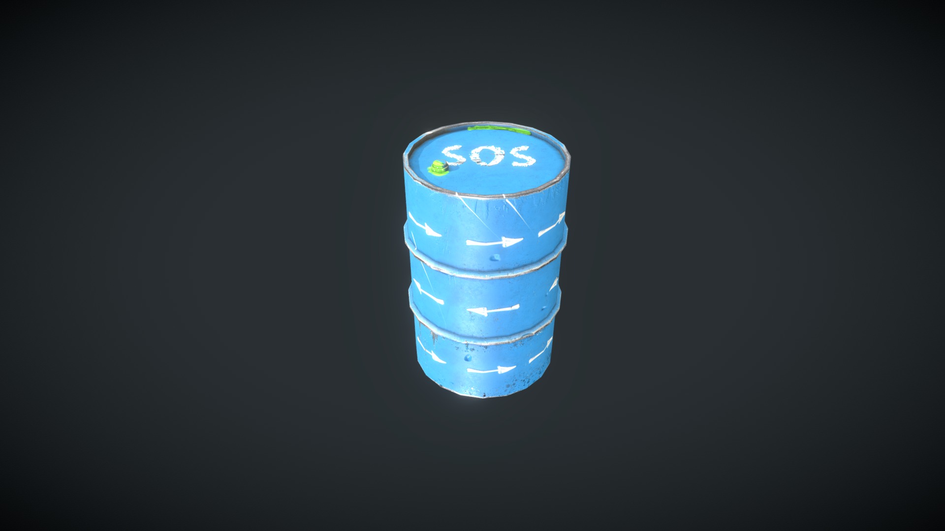 Metal Barrel game asset - 3D model by Mathias.Millioud [0cb44f4 ...