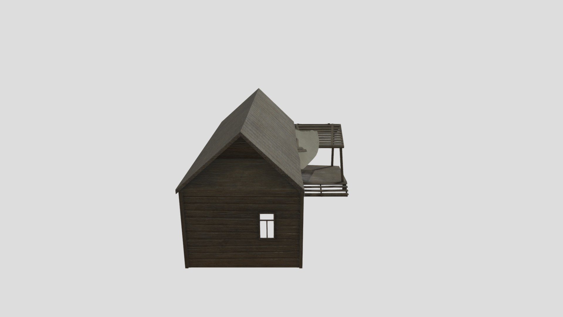 Old cabin Low poly - Download Free 3D model by BenjMig [0cb60de ...