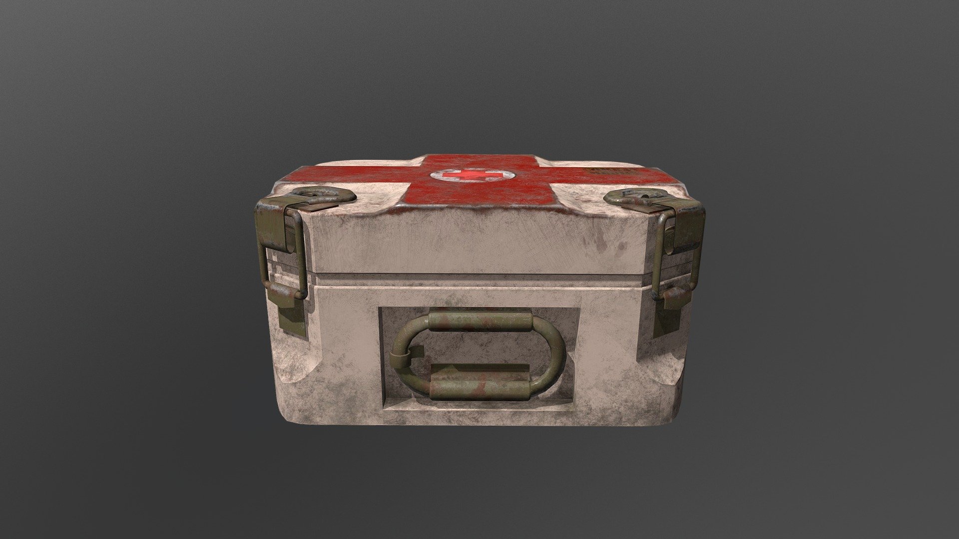 first-aid kit - 3D model by wonderwork [0cb62a7] - Sketchfab