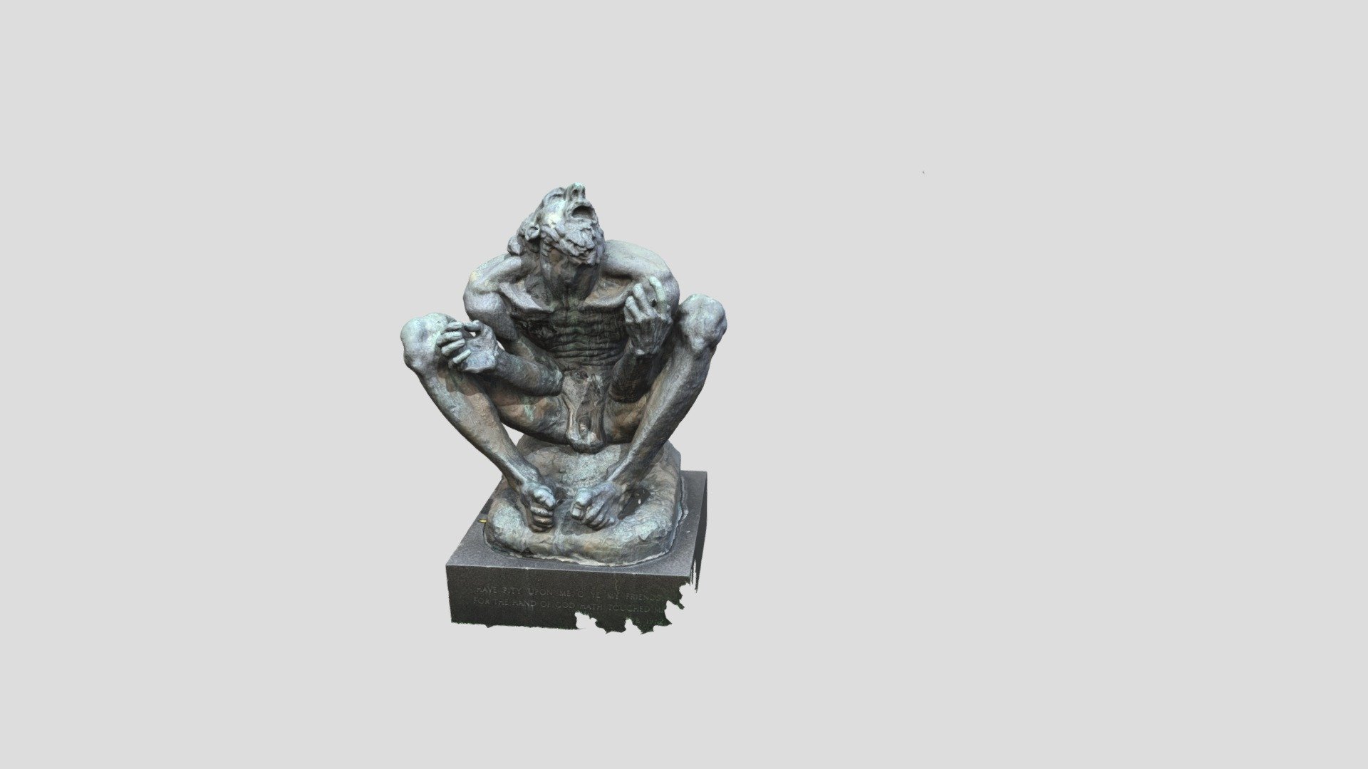 Crouching Statue - Download Free 3D model by sonnycirasuolo [0cb9b0b ...
