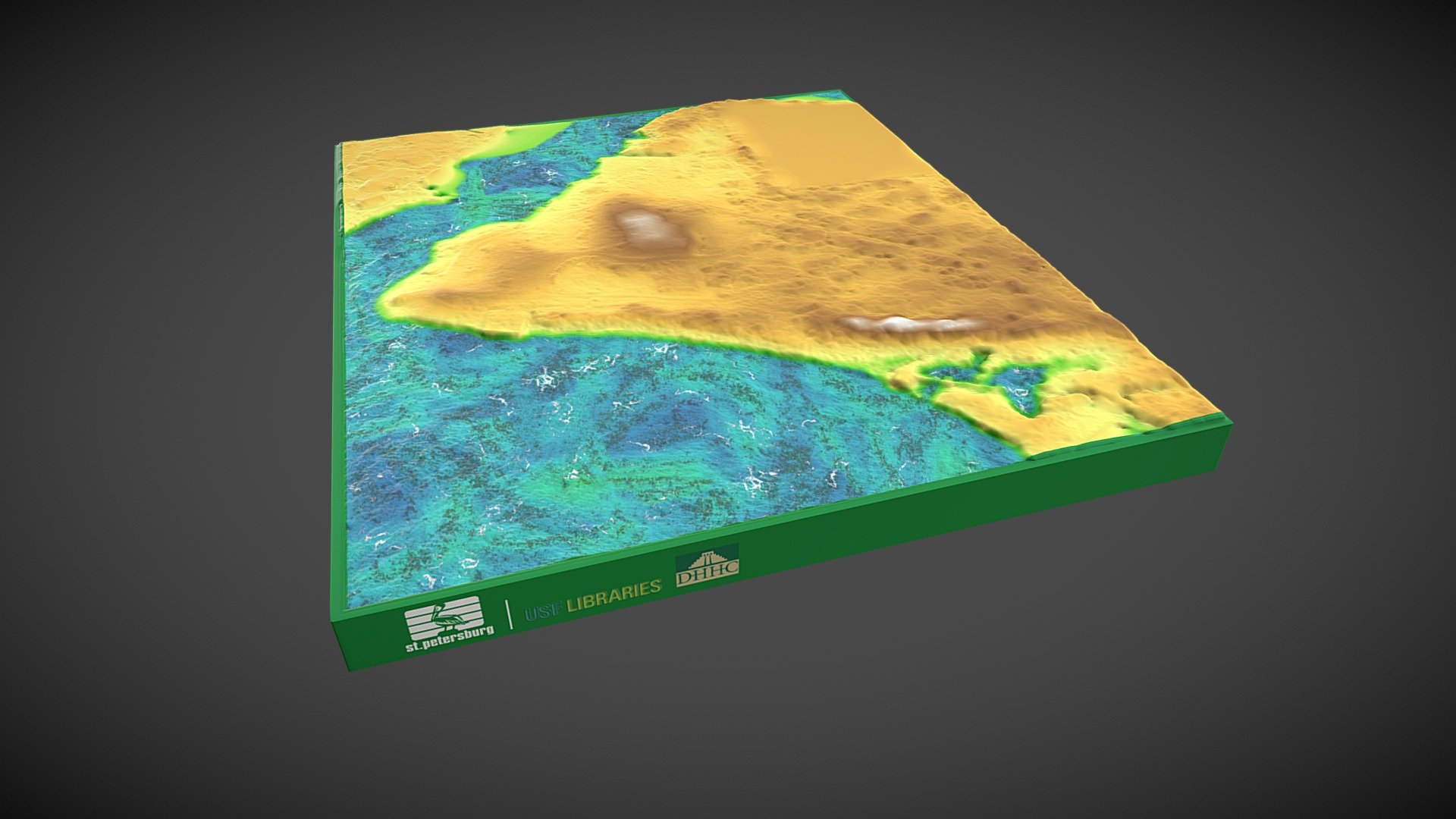 Maximo Park 3D Terrain Model - Download Free 3D model by Center for ...