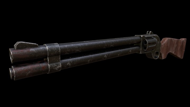 Revolver 3D models - Sketchfab