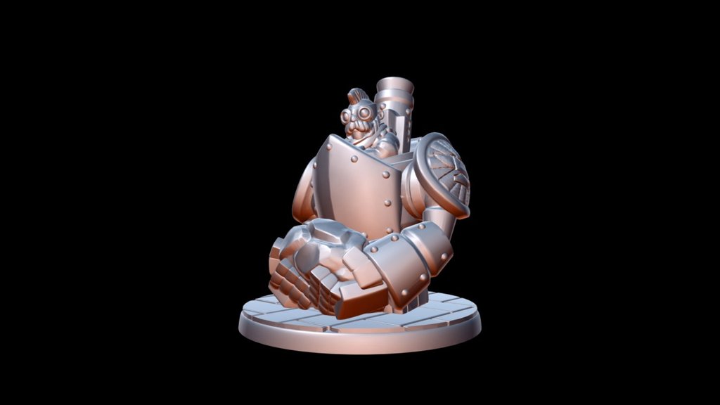 Dwarfclan Stonethrower - 3D model by dutchmogul [0cbb3df] - Sketchfab