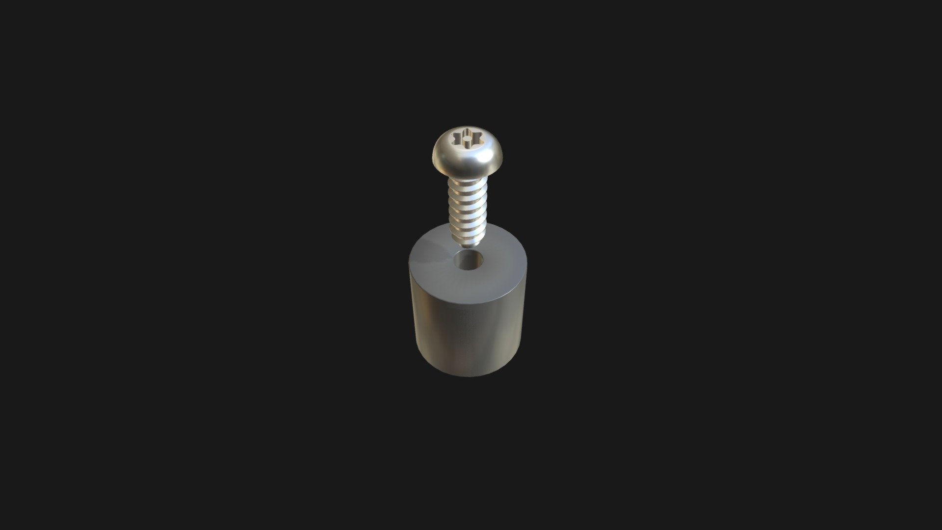 Security - Pin Recess T ST Button - 3D model by TR-Fastenings [0cbc357 ...