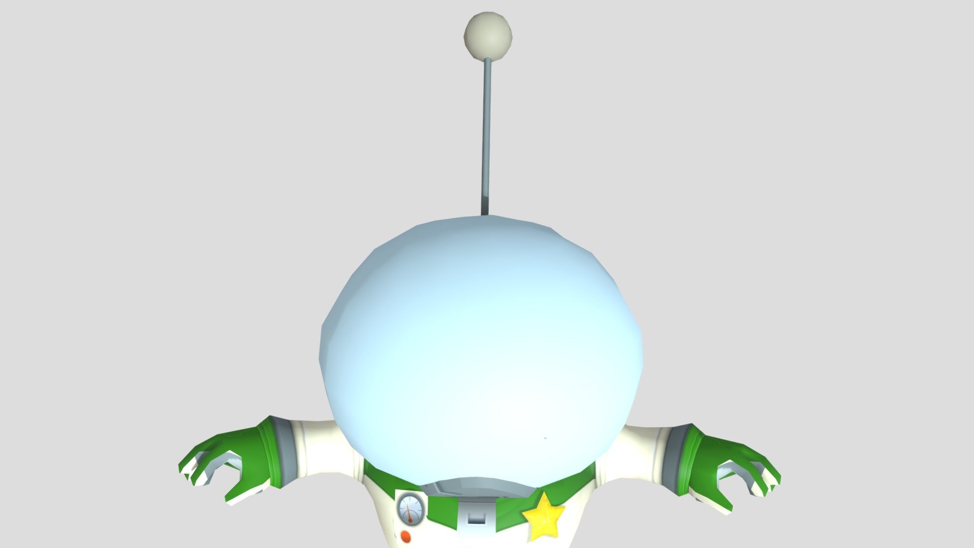 Wii U - Pikmin 3 - Captain Charlie - Download Free 3D model by ...