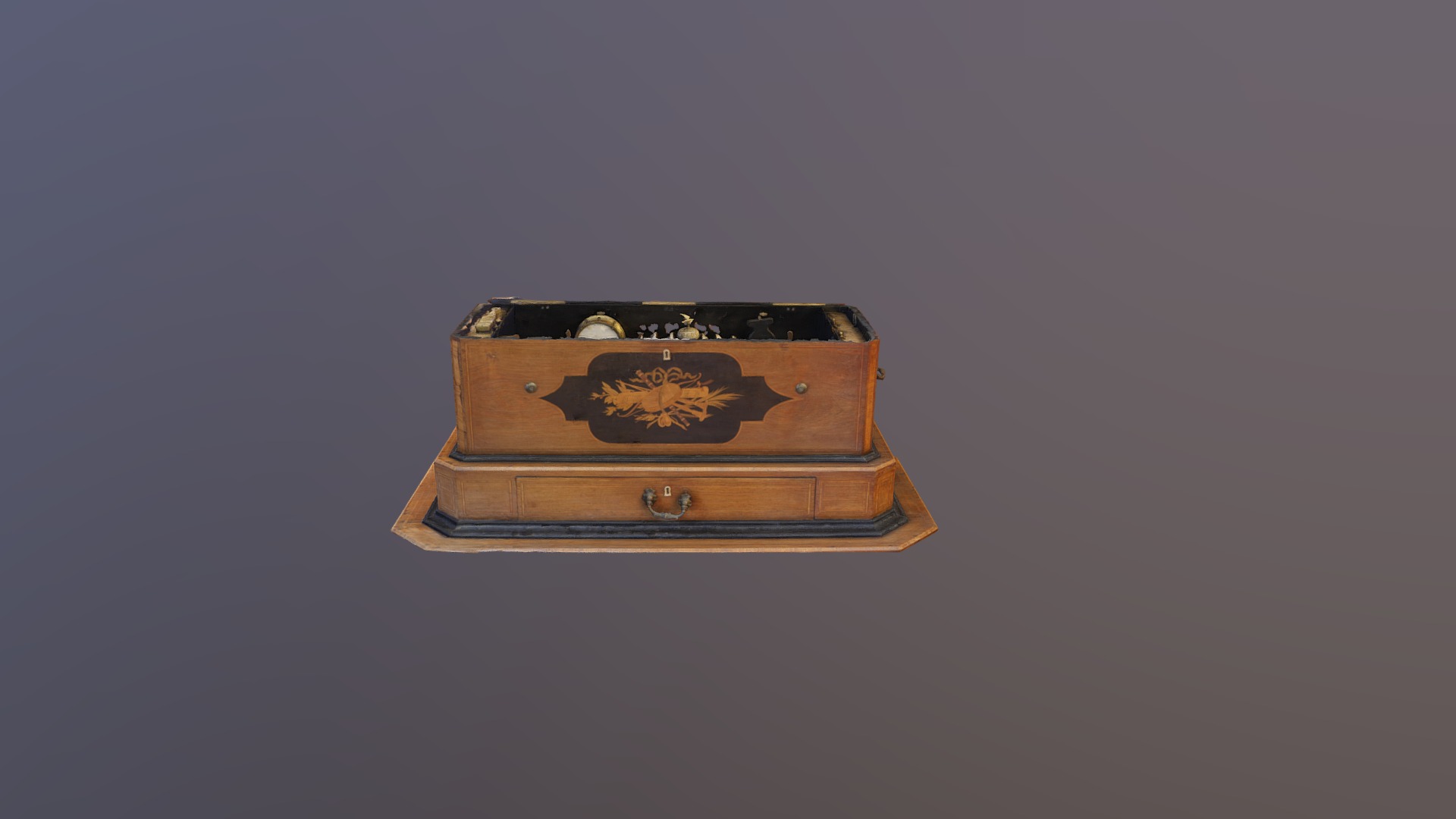 Music Box - 3D model by The Haan Museum (@HaanMuseum) [0cbe539] - Sketchfab