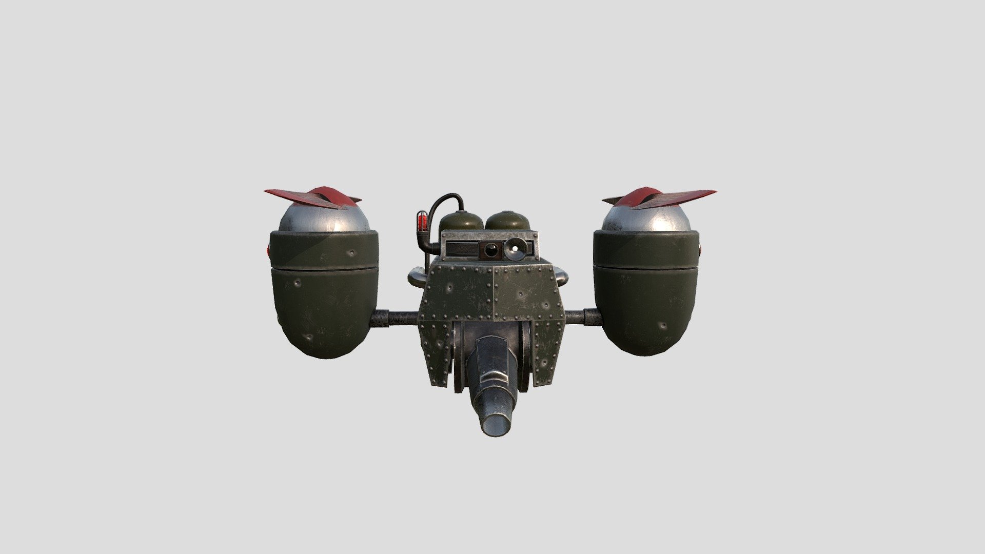 WW1 Alchemic Drone - 3D model by Ben Davis (@benjaboy27) [0cbfa4e ...