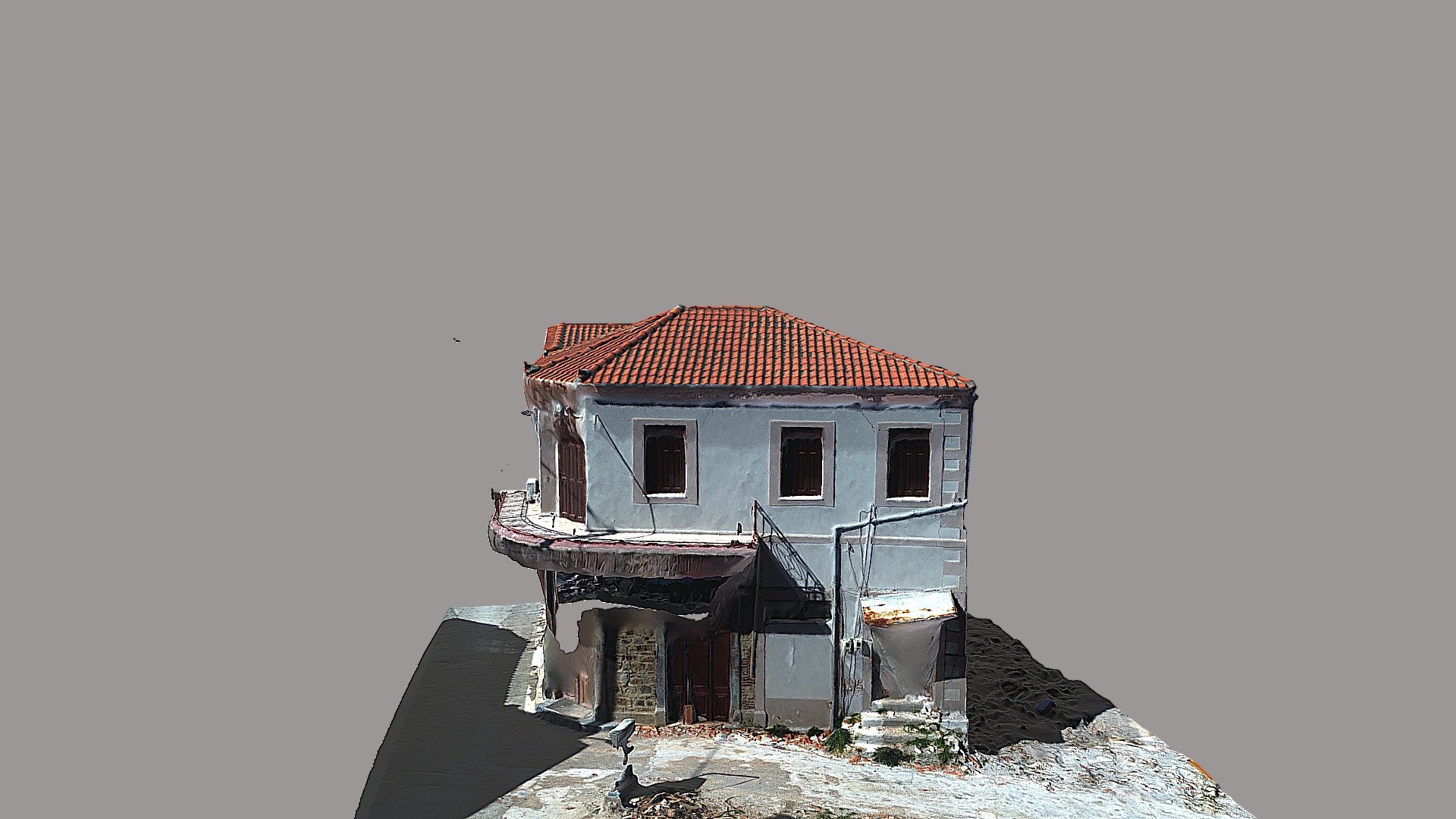 Vrisa Hotel - 3D model by eleni.axio [0cc0338] - Sketchfab