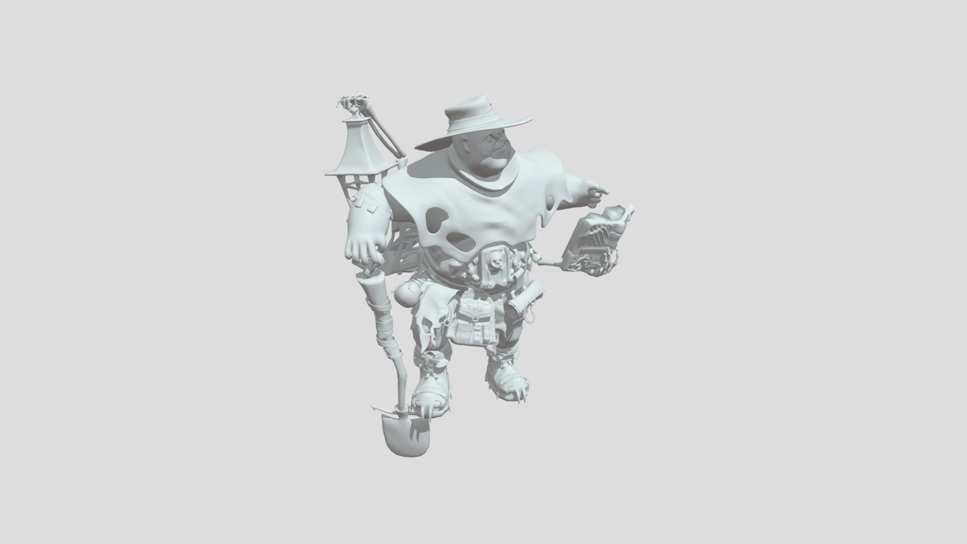 Necromancer - 3D model by gorkem.onturkler [0cc2d63] - Sketchfab