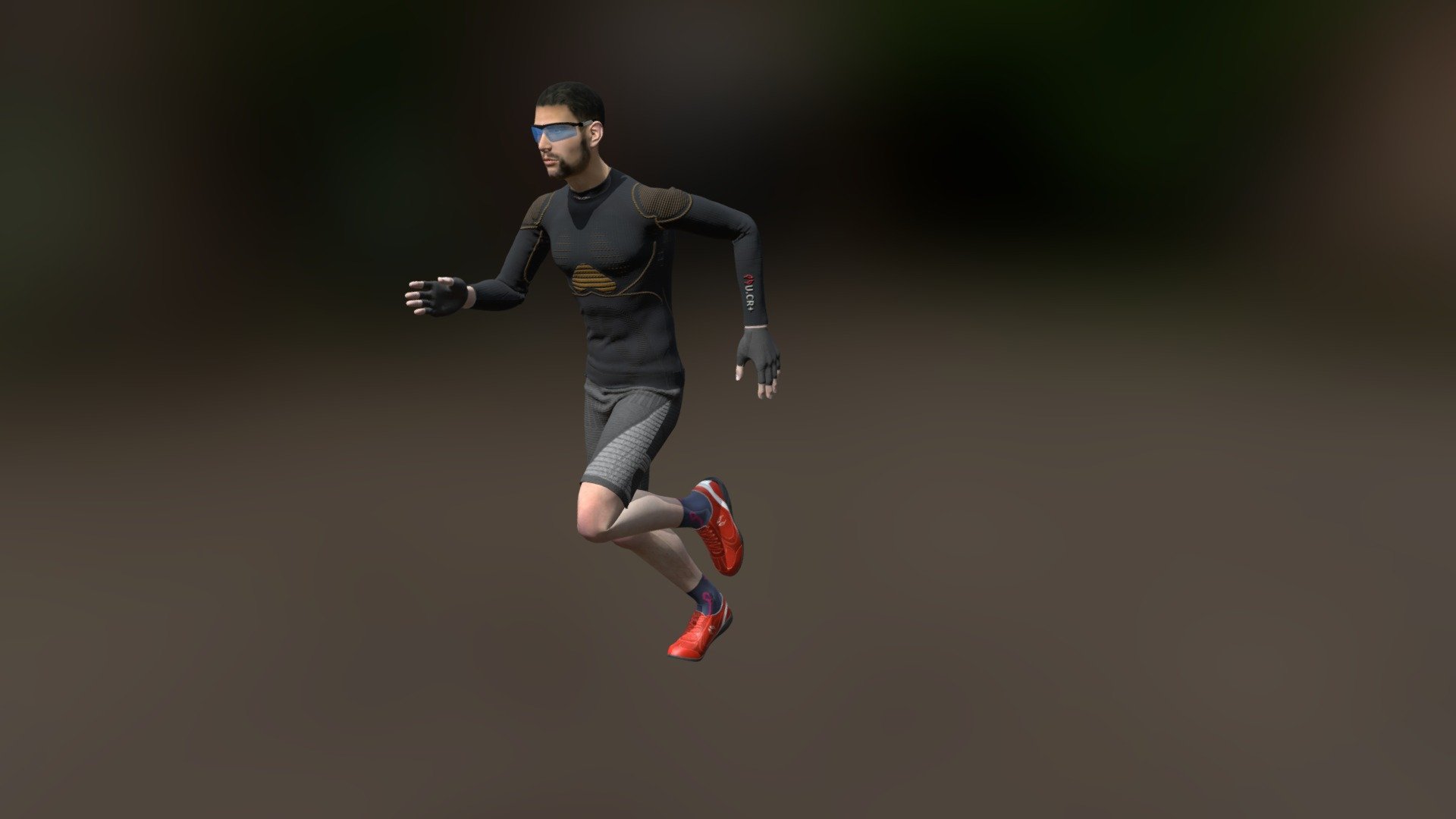 U.CR+ Running Man - 3D model by u-c-r-plus [0cc36a9] - Sketchfab
