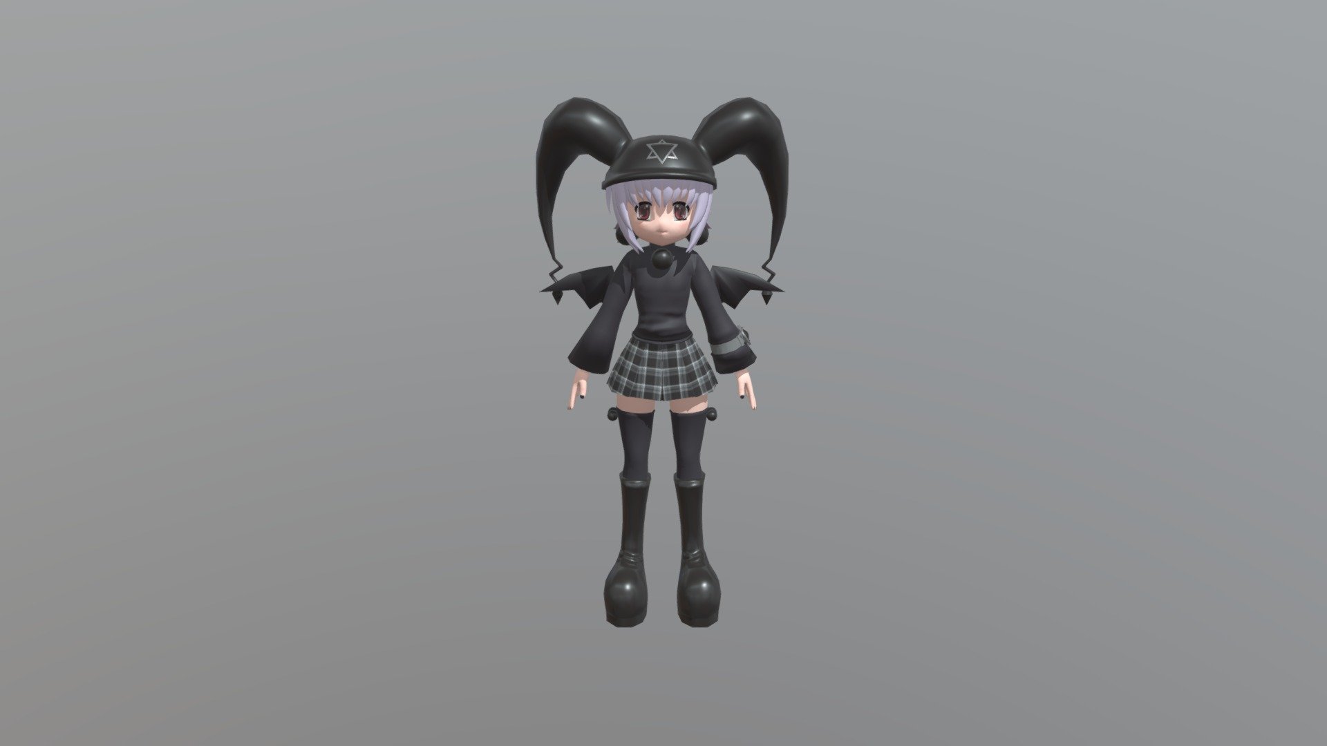 Ukagaka Mayura - Download Free 3D model by Woygnamir [0cc40f0] - Sketchfab