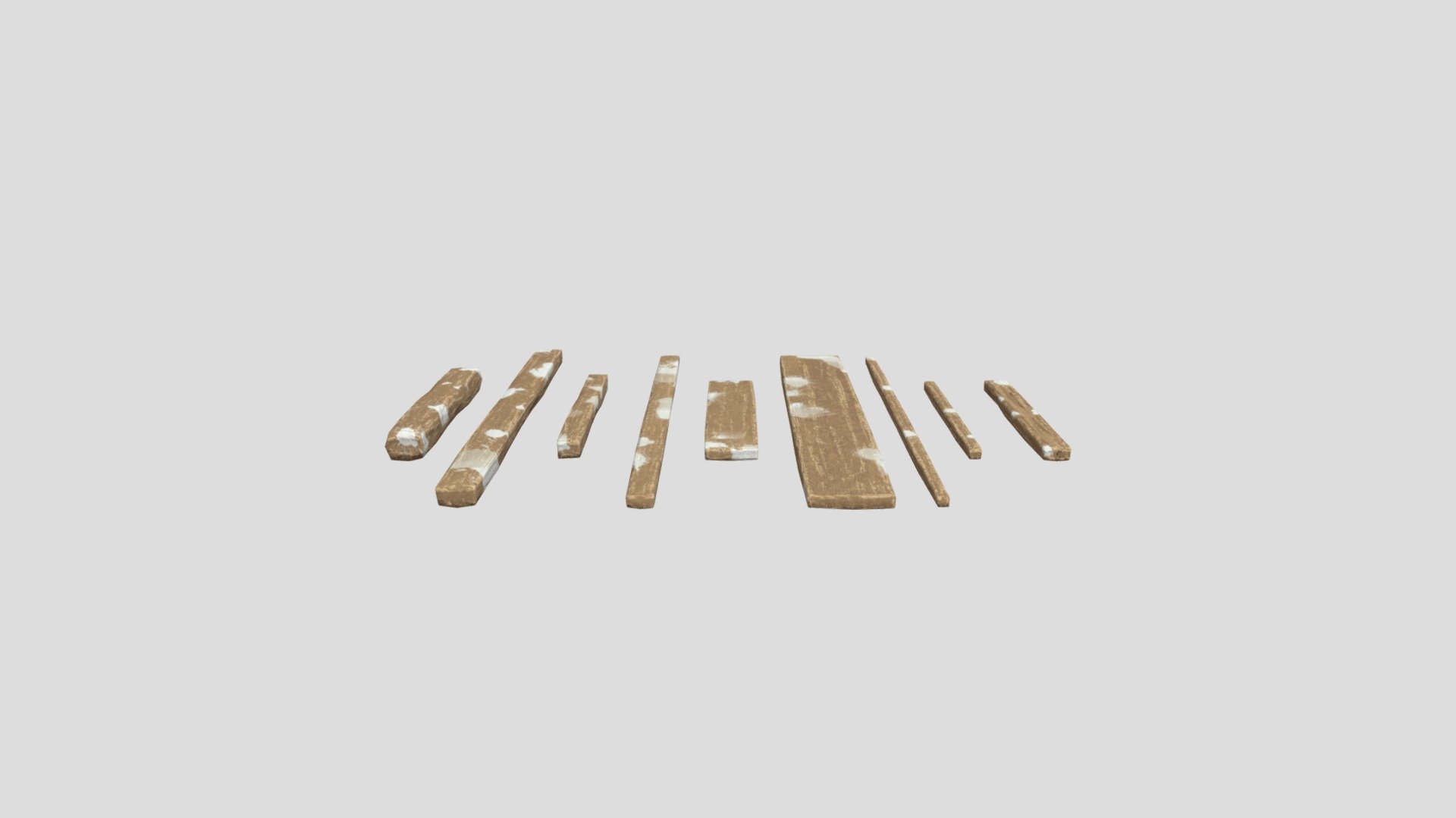 Common Wood Plank Dimensions - Download Free 3D model by tubaraomex ...