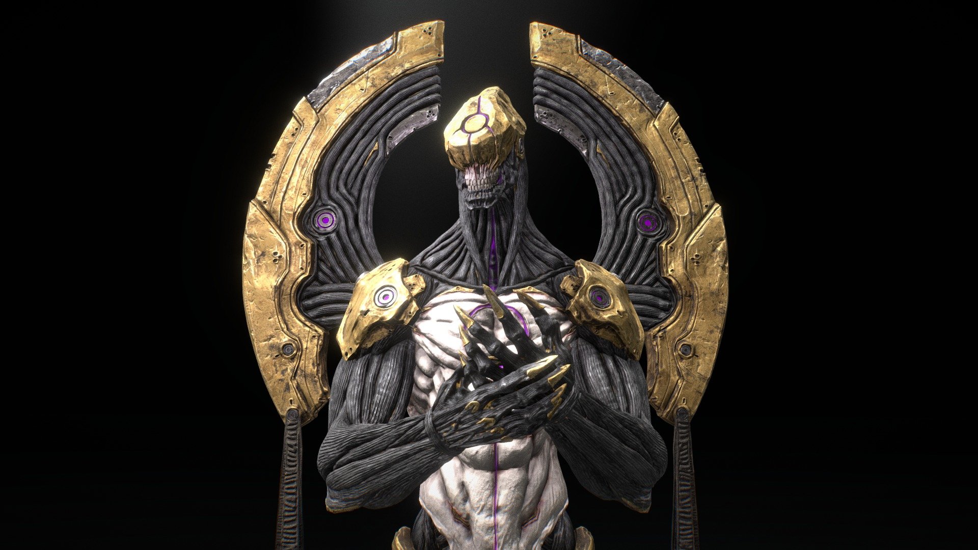 SciFi Thanatos - 3D model by Mikel Rekondo (@mikelrekondoart) [0cc53bc ...