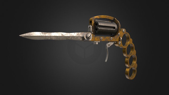 Revolver 3D models - Sketchfab