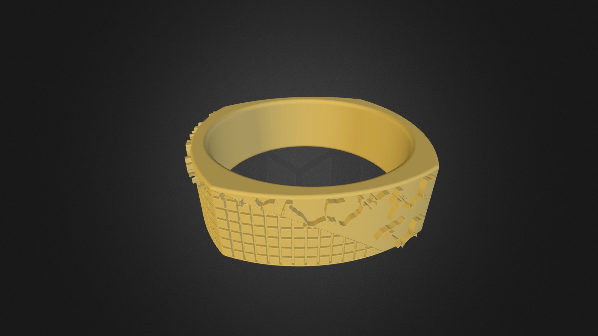 Gold Ring - 3D model by SPLINE.PRO (@de_valua) [0cc6d05] - Sketchfab