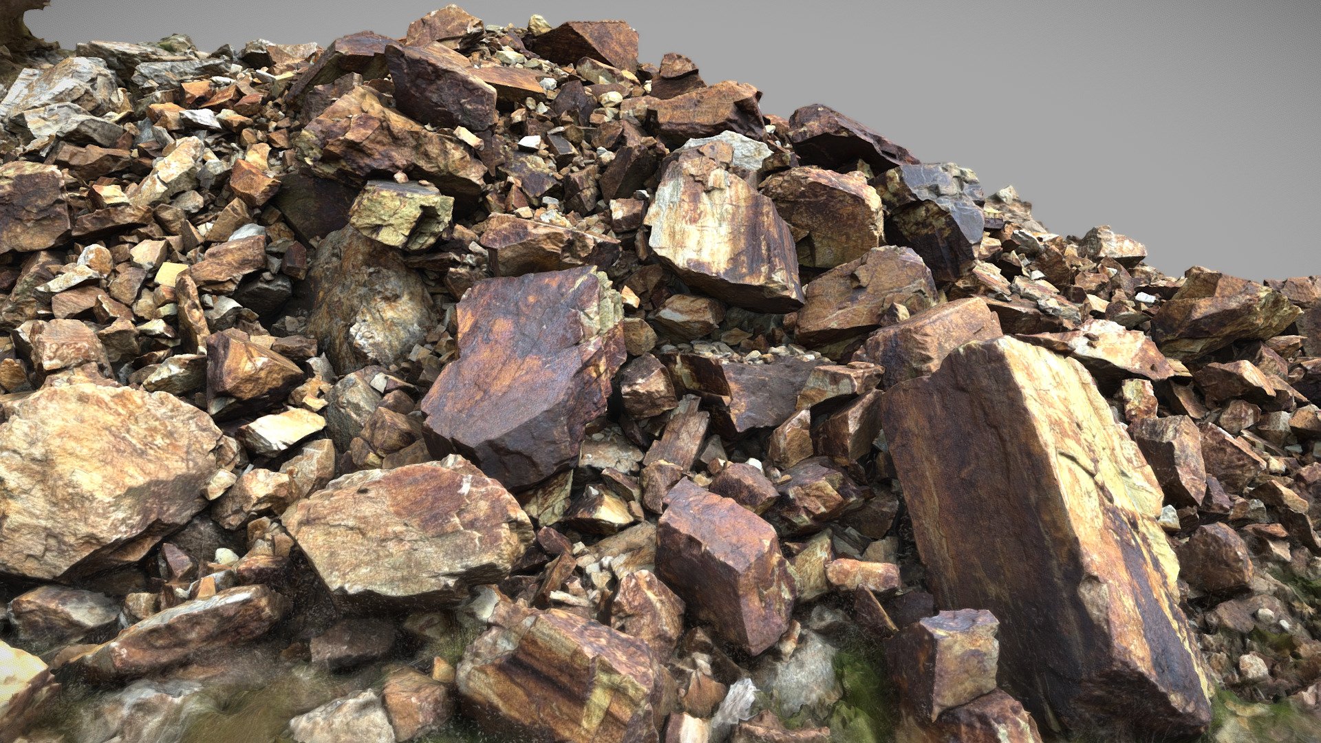 Medium Rock Assemble 02 (4X4) - Download Free 3D model by monika ...
