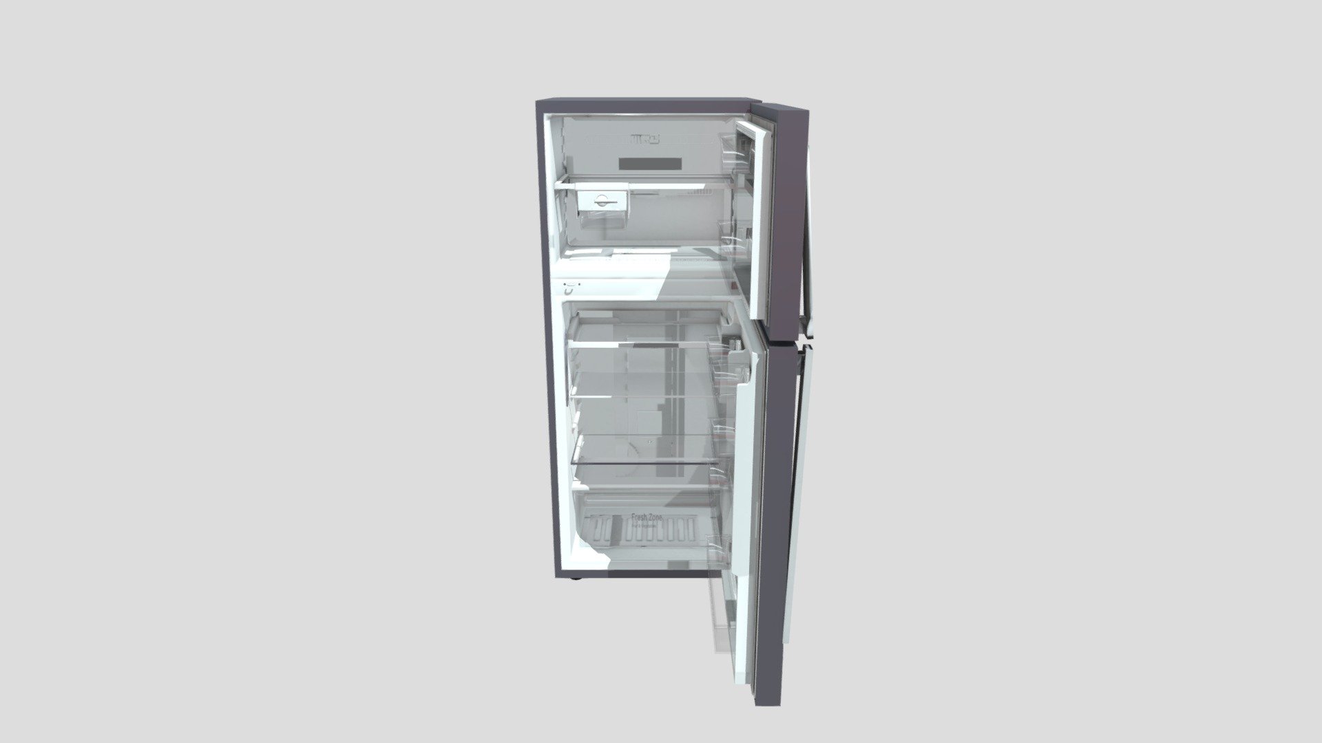 Fridge - 3D model by Good Earth Artisan (@goodearth) [0cc83ff] - Sketchfab
