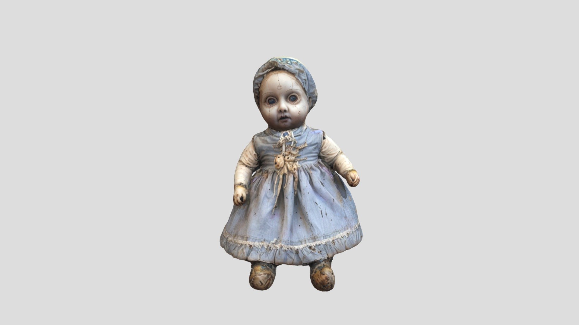 A cursed Doll 3D - Buy Royalty Free 3D model by anshumanrana2021 ...