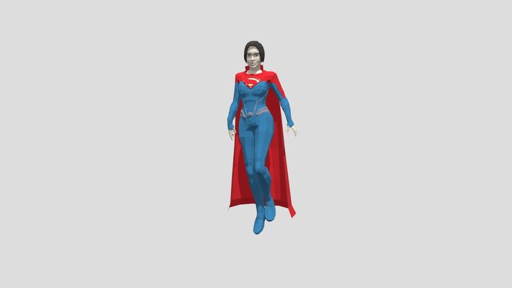 Supergirl 3D models - Sketchfab